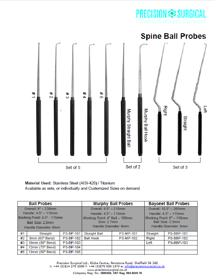 Brochures - Precision Surgical